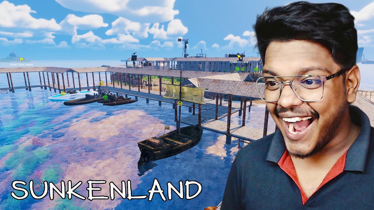 Finally I Build The Best Dockyard | Sunkenland Gameplay #15 - YouTube