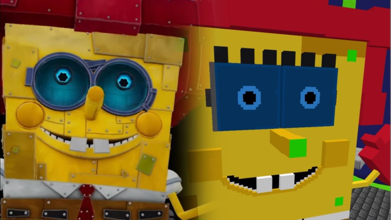 Experience SpongeBob BFBB in Minecraft like Never Before! Prepare to be ...