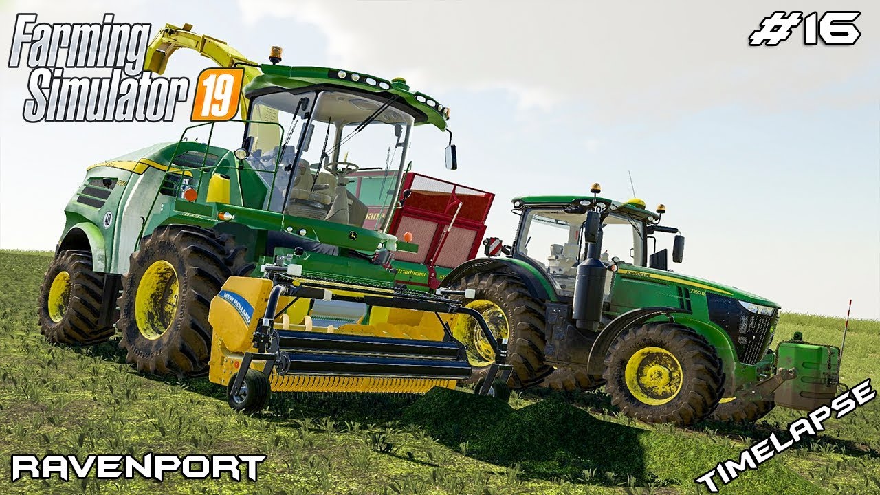 Silage | Animals on Ravenport | Farming Simulator 19 | Episode 16 - YouTube