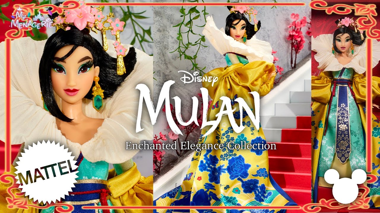 Disney Princess Mulan Enchanted Elegance Collection doll by Mattel ...