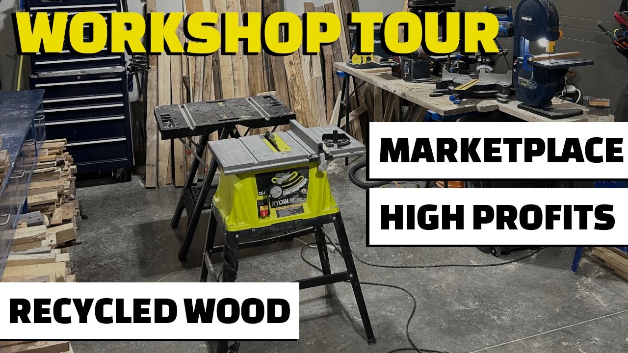Where I Make My Marketplace Money | My Workshop - YouTube