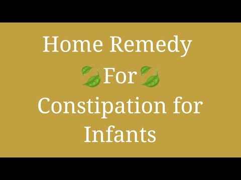 Home Remedy for constipation in babies | constipation in infants |Mane ...