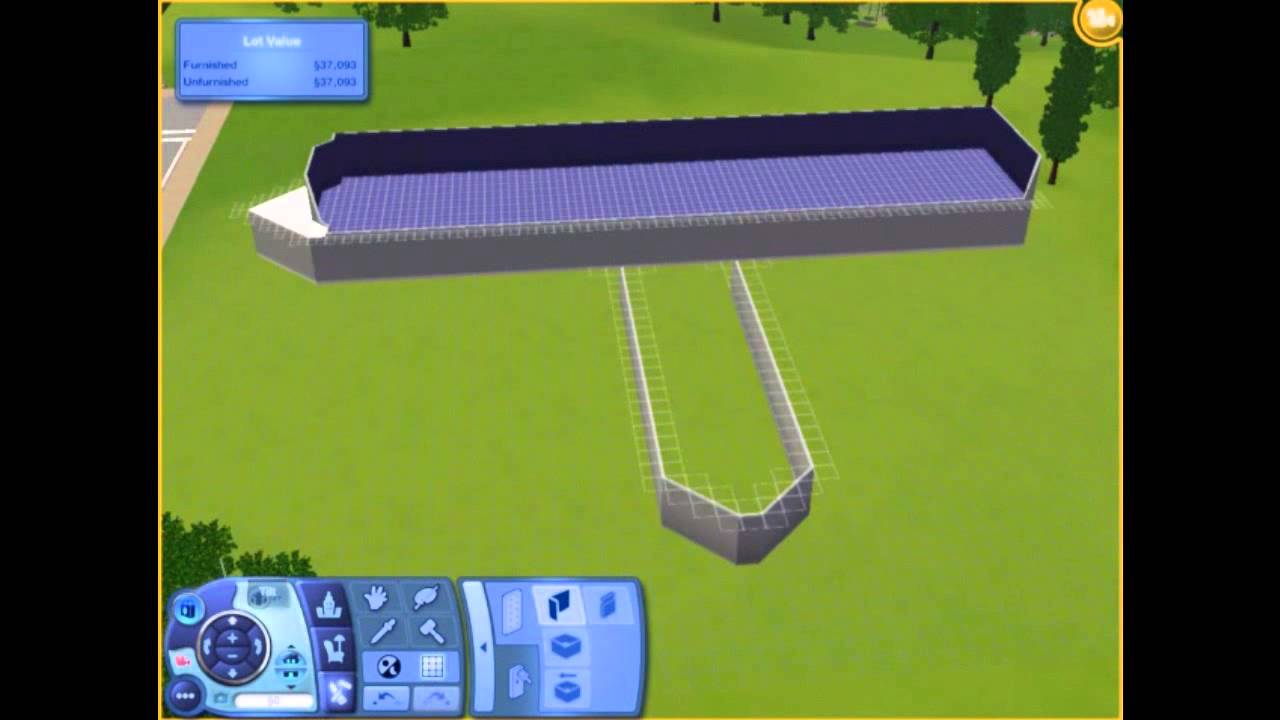 The Sims 3 Building An Airplane Pt 1 - YouTube