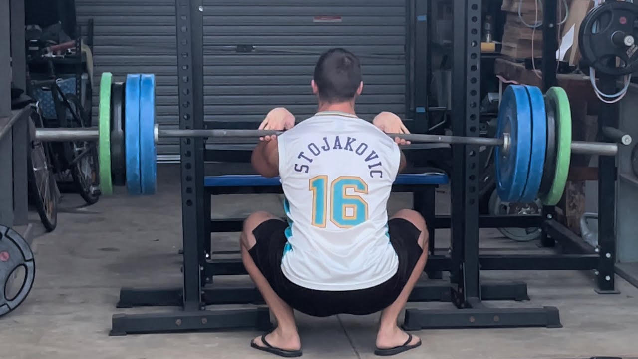 Squat everyday Day 1177: I’m more upright! - YouTube