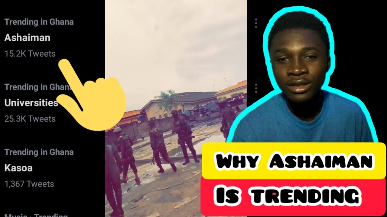 this is how and why Ashaiman is trending - YouTube
