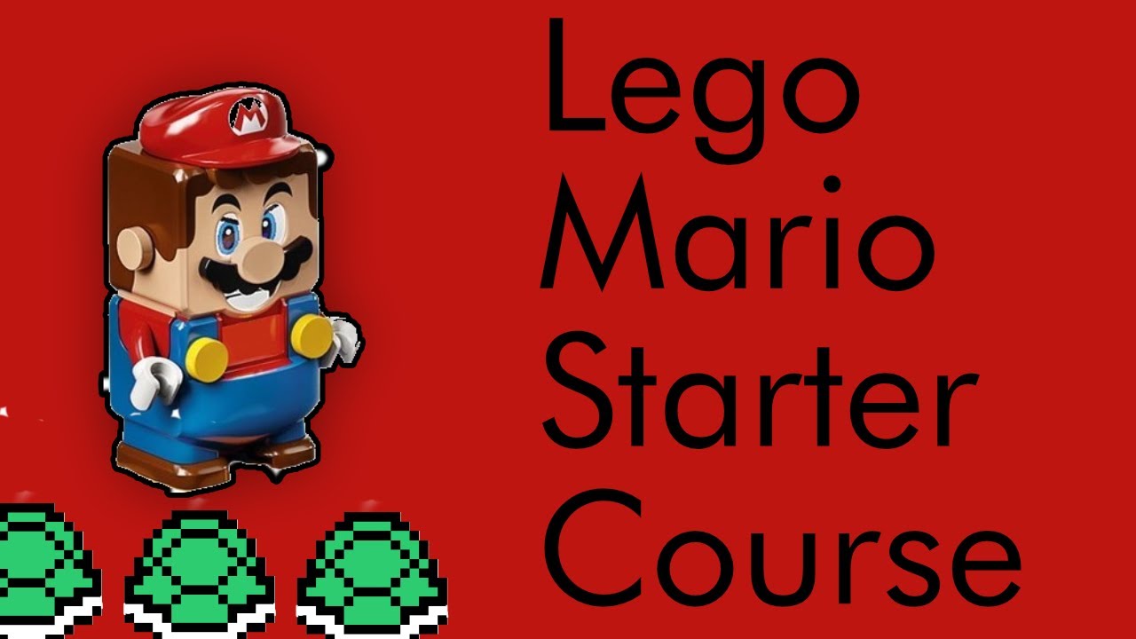 Building Super Mario Lego Starter Course! - YouTube
