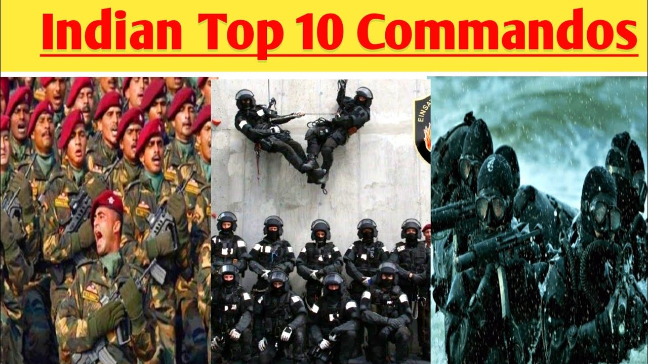 भारत के Top 10 खतरनाक Commando🔥। Top 10 Special Force In India🇮🇳 भारत ...