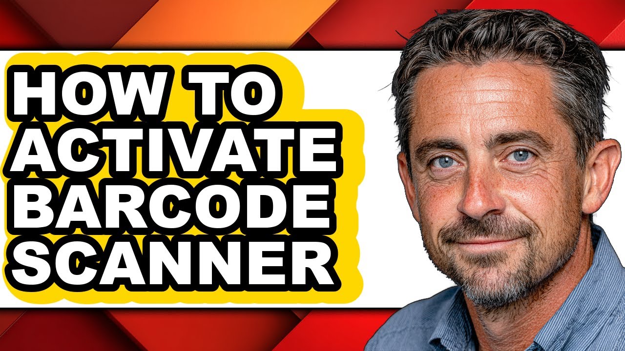 How to Activate Barcode Scanner (UPDATED) - YouTube