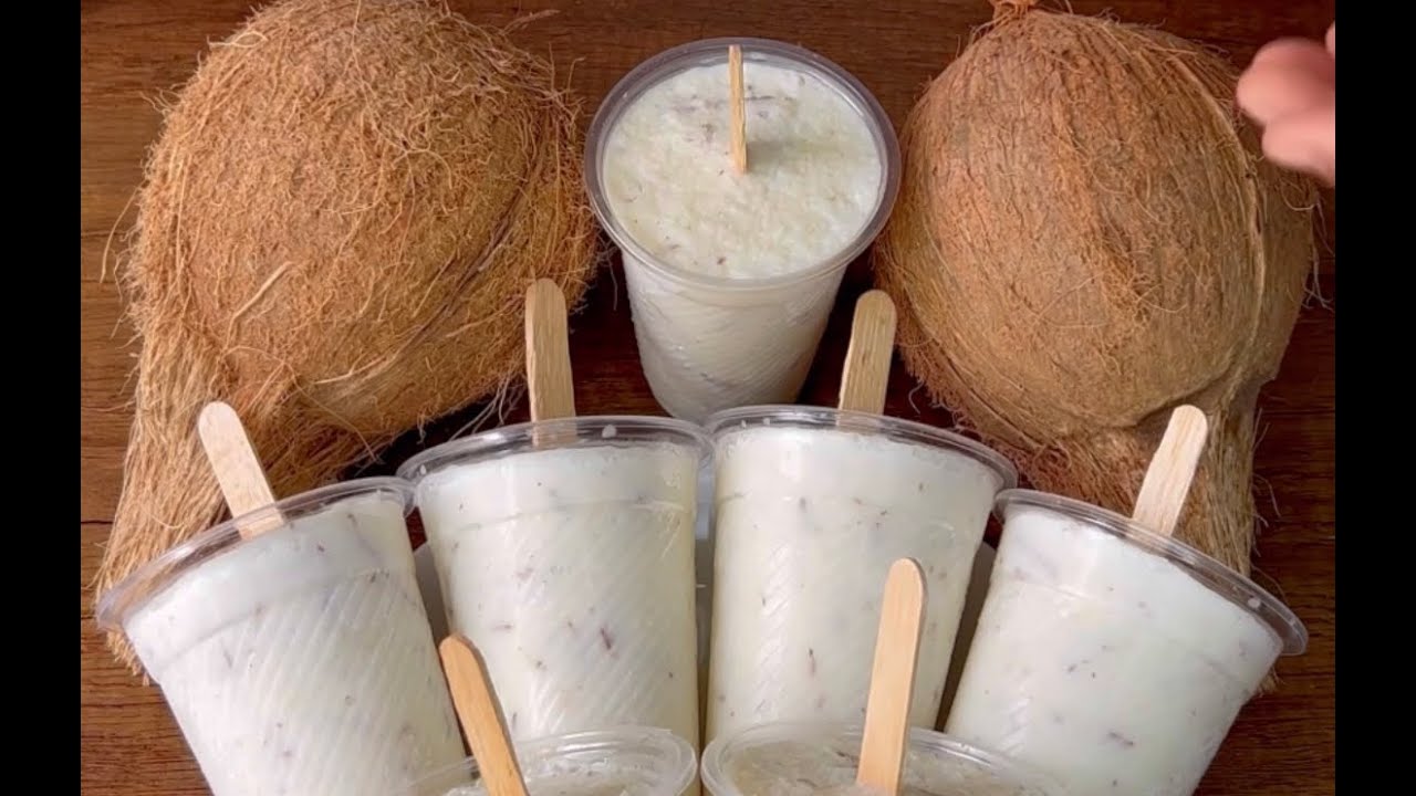 Cuando aprendas a preparar Helados de coco así, Nunca más comprarás en ...