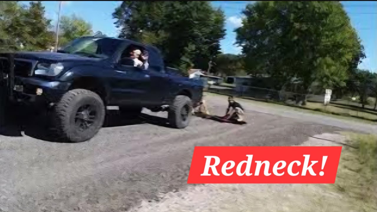 Redneck box blade...when you don't have a tractor: improvise, adapt and ...