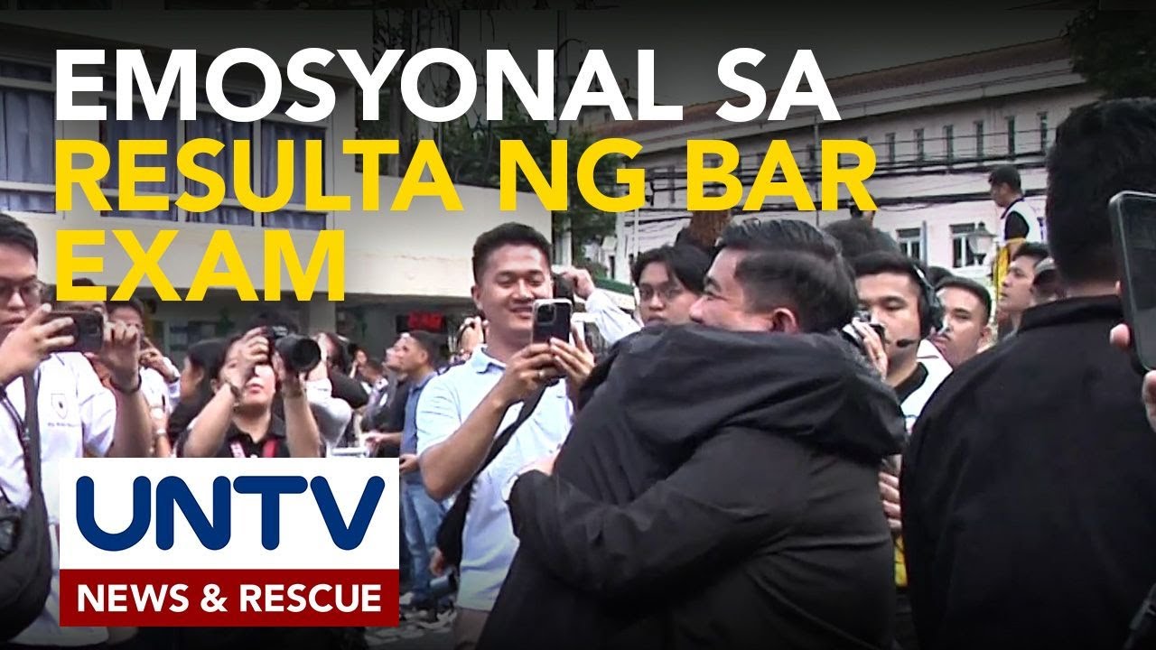 Bar Exams passer at mga kaanak, naging emosyonal sa paglabas ng resulta ...