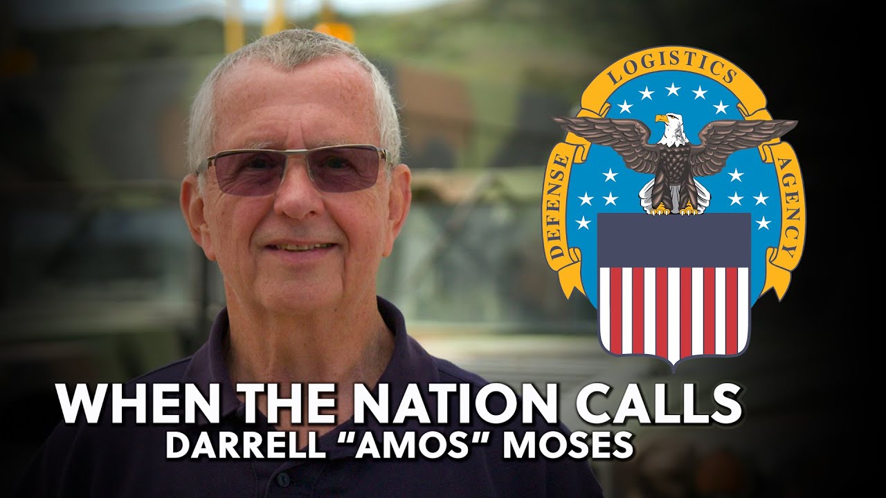 When the Nation Calls, DLA Answers, Darrell Amos Moses (emblem, open ...