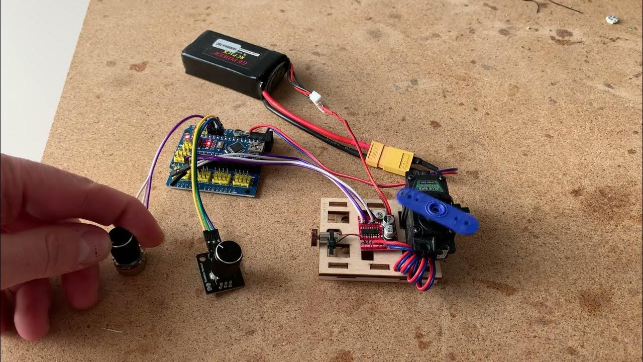 Arduino Brushed Motor Board - YouTube