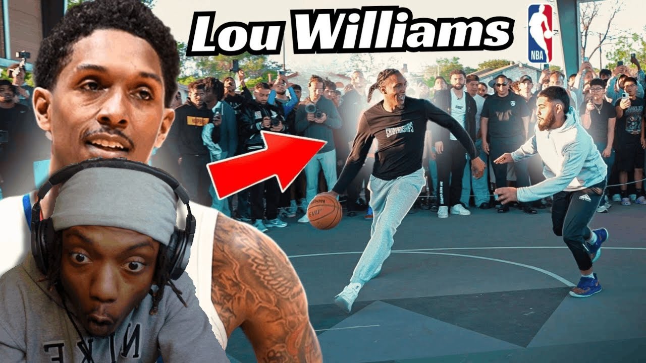 YEAHH LOU! Reacting To Friga SNEAKING NBA Legend Lou Williams Into A ...
