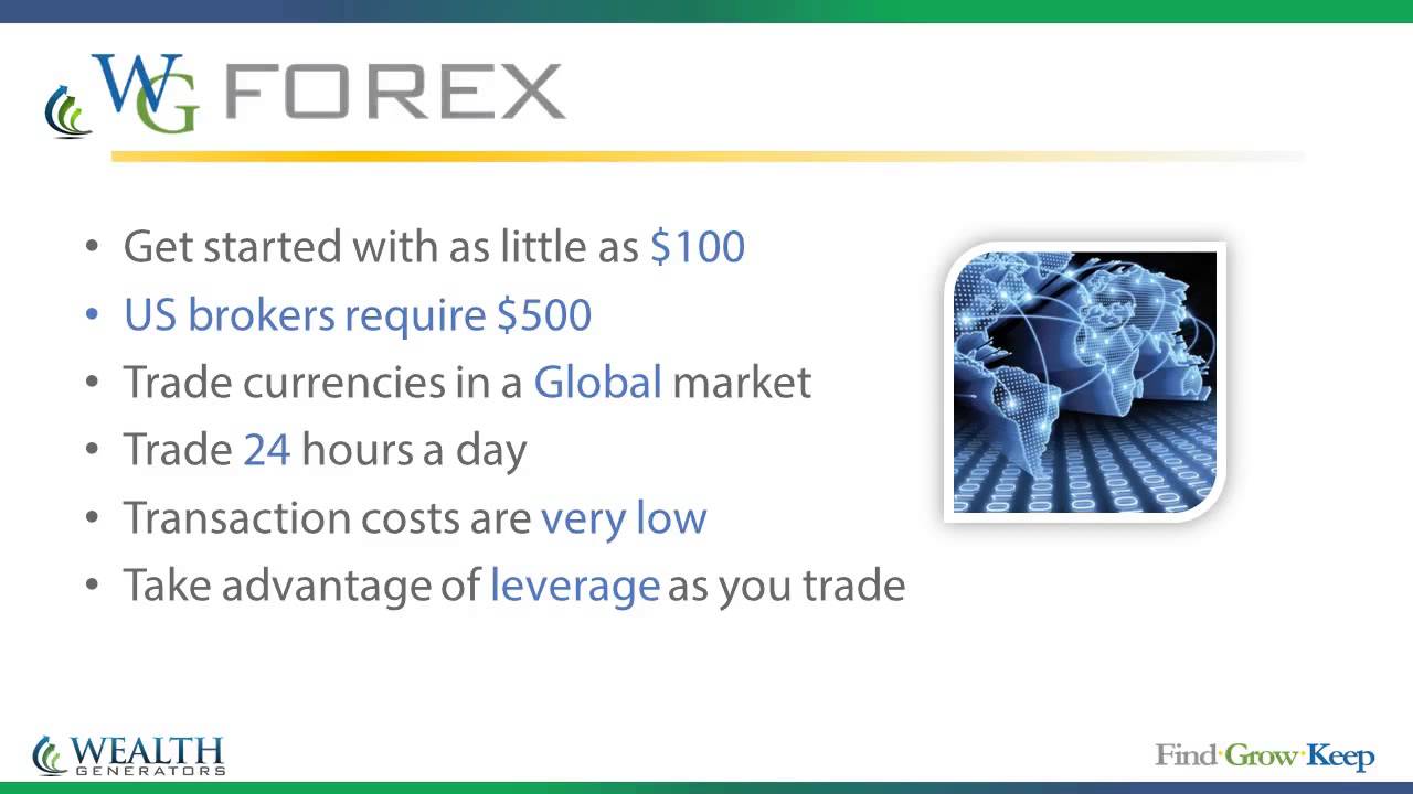 Wealth Generators FOREX PACKAGE - YouTube