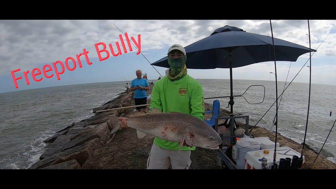 Freeport Texas Jetty Fishing/ Freeport Bullies - YouTube