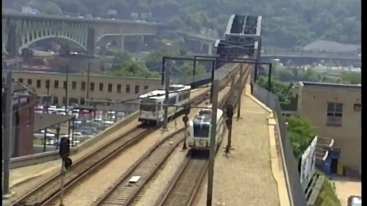 Pittsburgh Streetcar Scenes-1991 featuring PCCs & LRVs in the Downtown ...