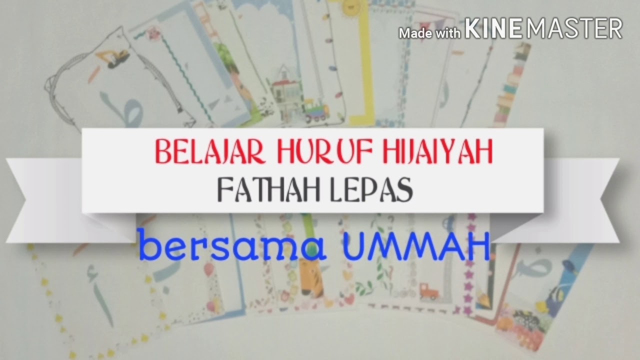 Bermain dan Belajar Flashcard Huruf Hijaiyah Fathah Lepas - YouTube