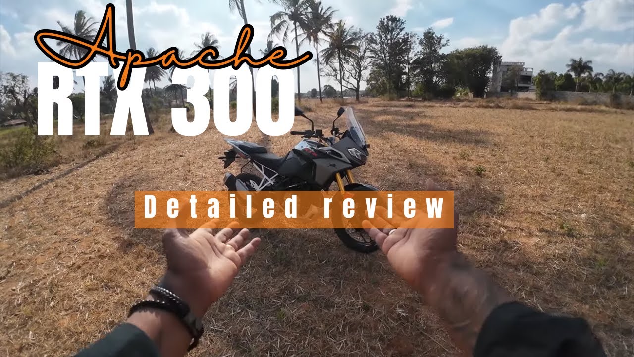 TVS Apache RTX300 🔥detailed review 🙌 - YouTube