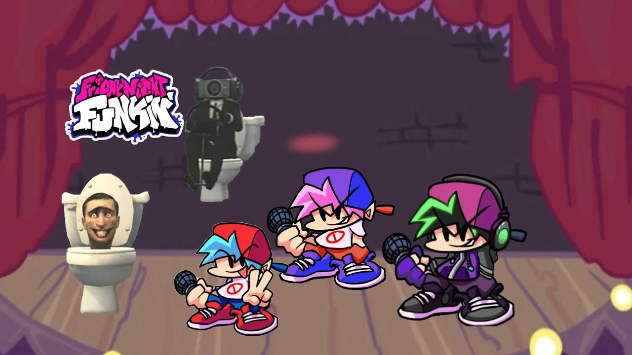 fnf prisoner paradise and skidibi mod neo and камера Man - YouTube