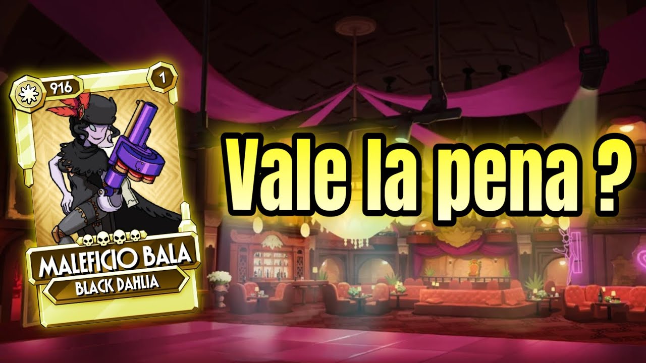 Maleficio bala vale la pena mejorarla ? - skullgirls mobile - YouTube