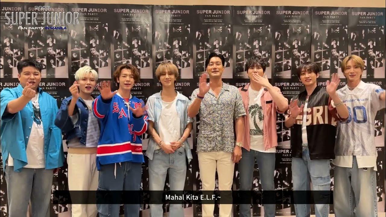 2023 SUPER JUNIOR FAN PARTY IN MANILA - YouTube