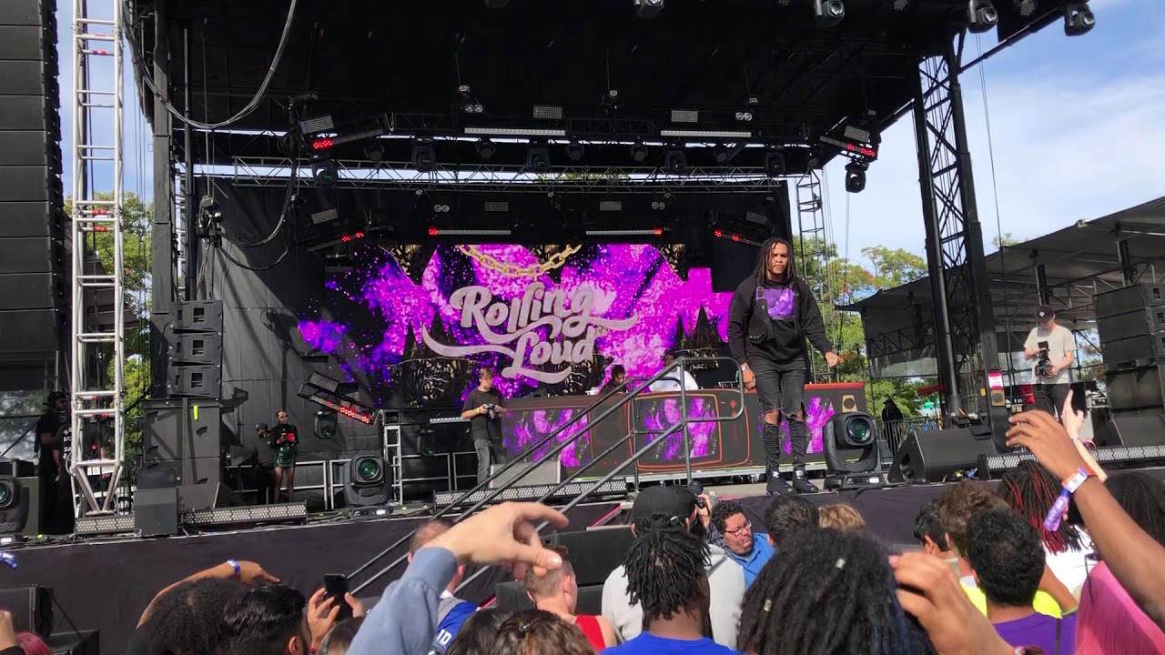 Hide (by Juice WRLD) & ? - Seezyn (Live @ Rolling Loud NYC 2019 - Day 2 ...