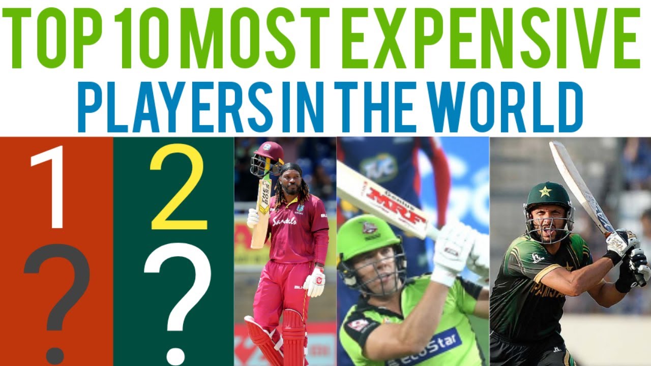 Top 10 Most Expensive Players In The World - YouTube