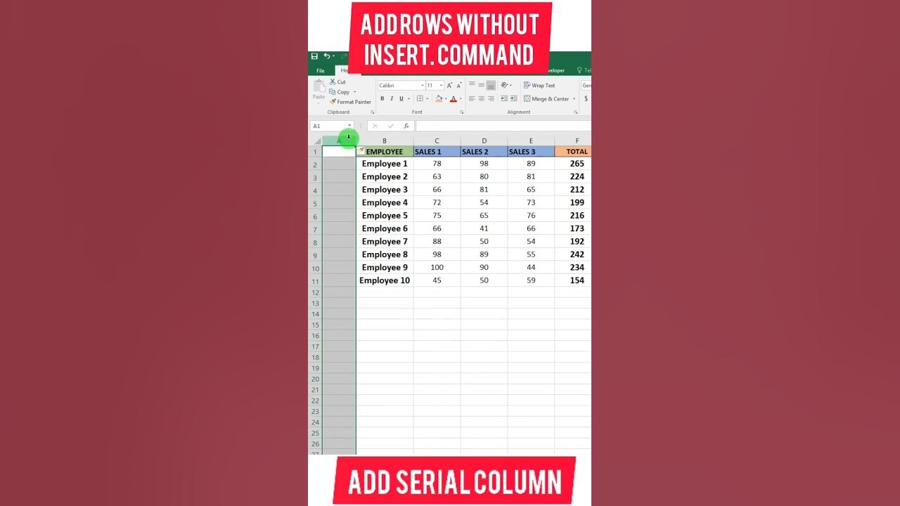 Insert Rows Without Insert Option In Excel javedtechmaster shorts insert-rows-without-insert-option-in-excel-javedtechmaster-shorts