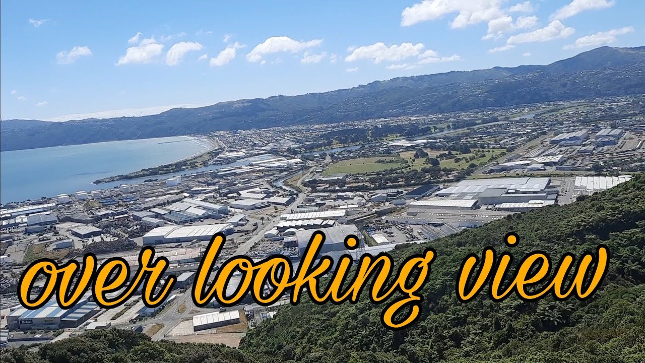 over looking view in wainui wellington - YouTube