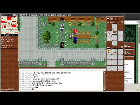 Stendhal Game, a free open source morpg - YouTube
