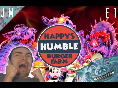 BURGER HORROR GAME?? // Happy Humble Burger Farm E1 // JOSHMAN - YouTube