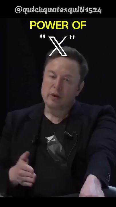 Elon Musk Vision For X The Future Of Advertising Elonmusk Xplatform Innovation Youtube