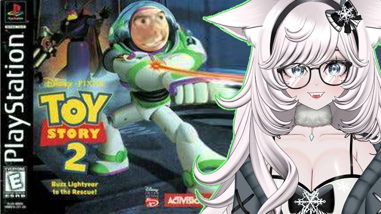 Playing that weird toy story 2 ps1 game ♥ | [ Vtuber ] - YouTube
