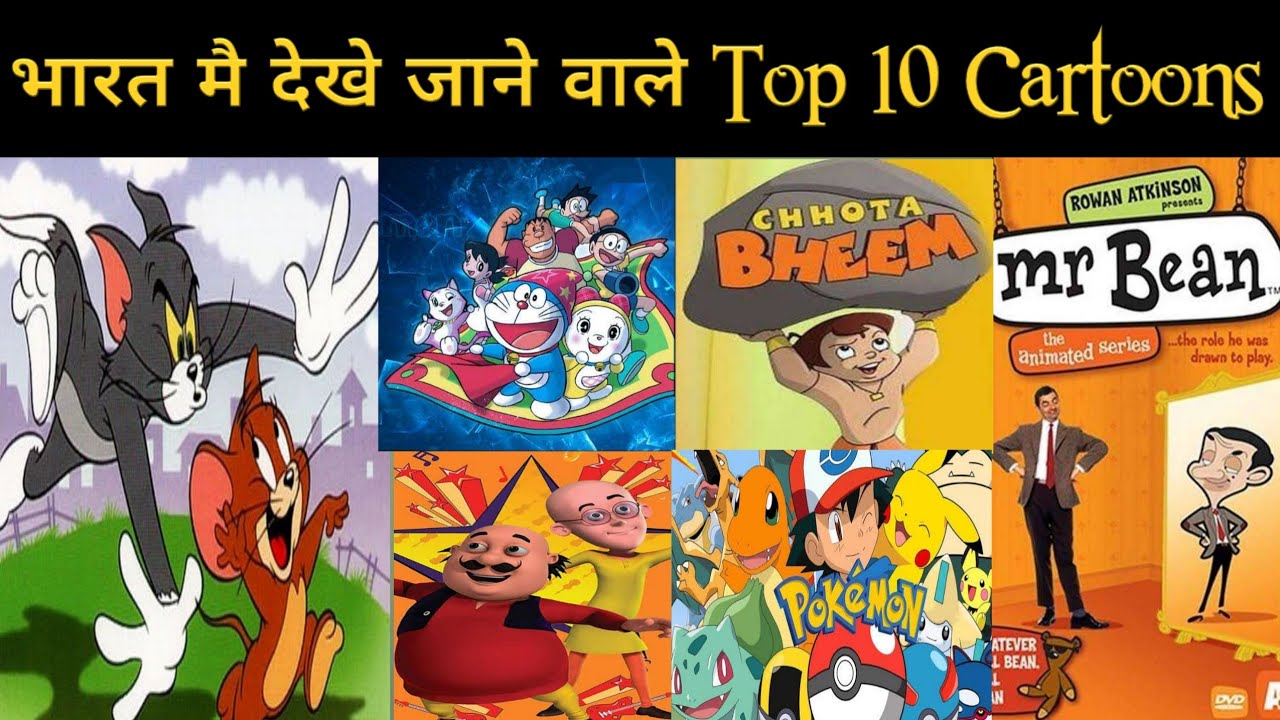 Top 10 cartoons in India 2020 (Most watched). - YouTube