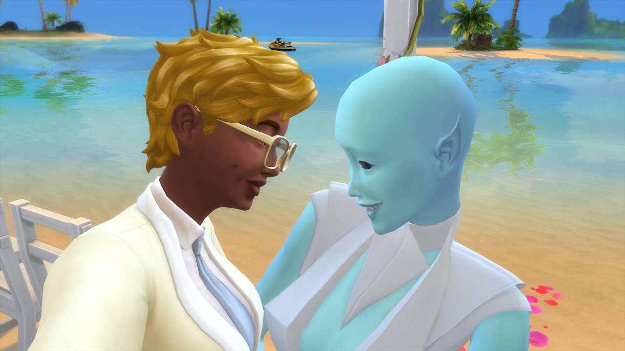 my sim is marrying an alien... (Streamed 8/29/22) - YouTube