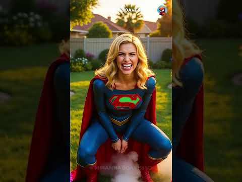 SUPER PEIDO GIRL E MIRANHA #Homemaranha #Shorts #Deadpool #SuperGirl