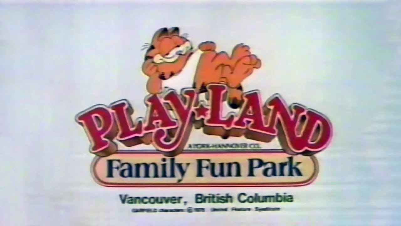 Playland commercial featuring Garfield (1988) - YouTube