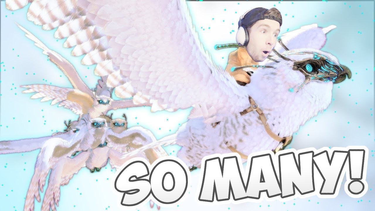 TAMING A 6 PACK OF SNOW OWLS ️ - ARK: Extinction SMP #13 - YouTube