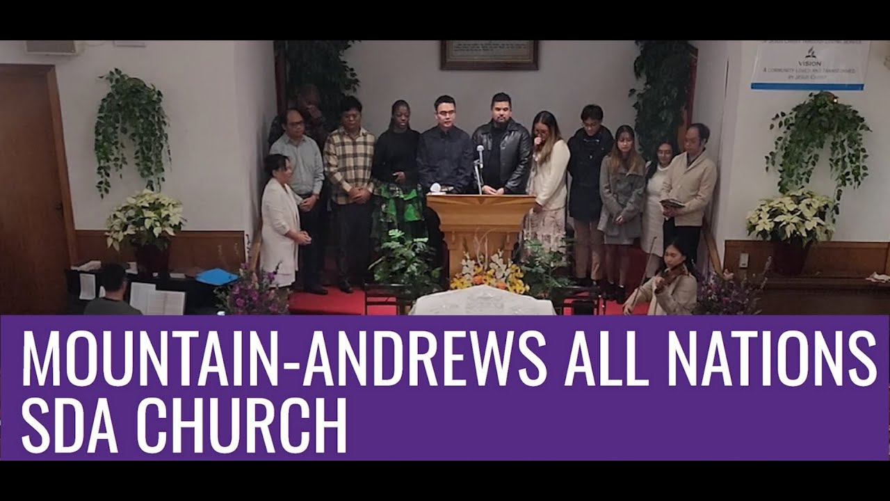 Mountain Andrews SDA Choir - All Because Of Him by Shawna Edwards Cover ...