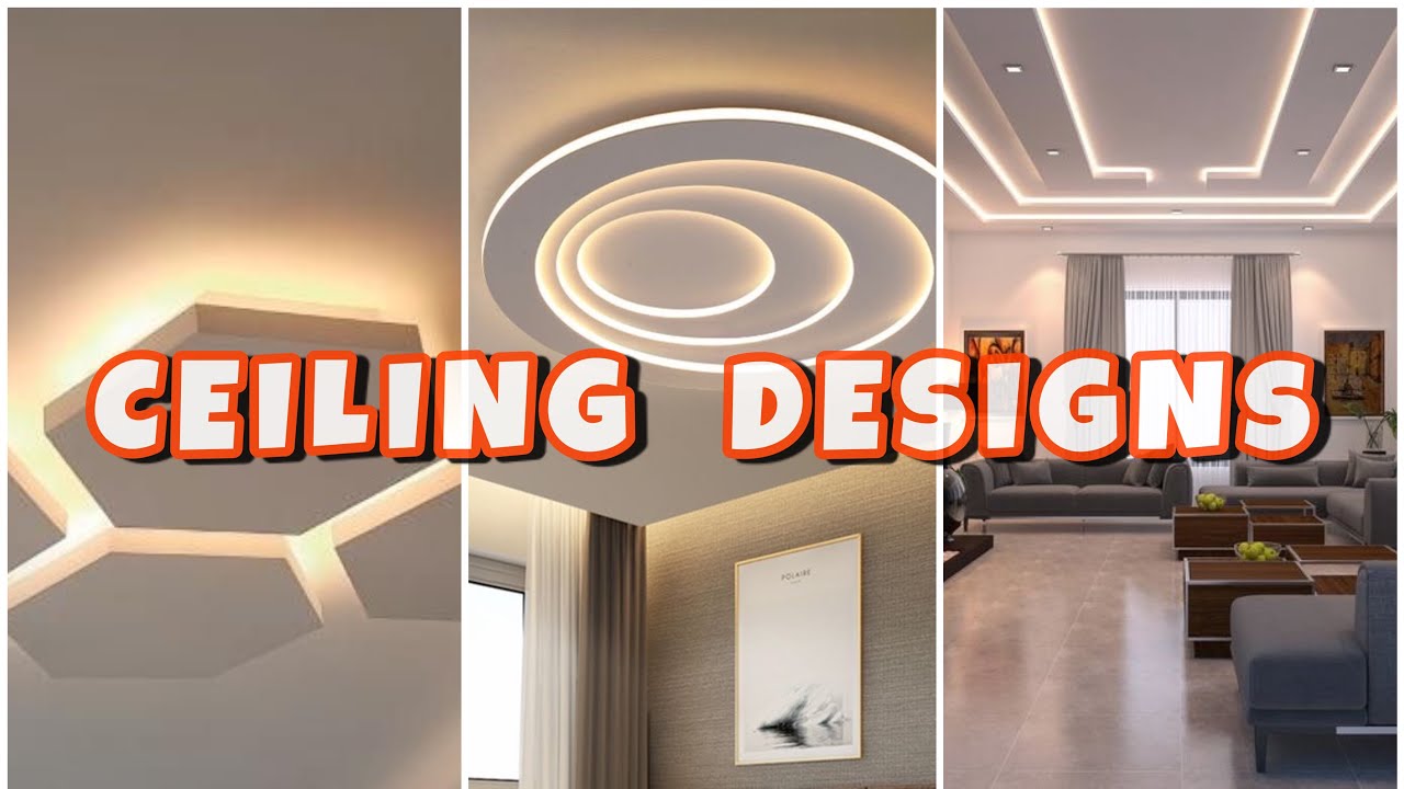 Modern Ceiling Design | Light without False Ceiling | Profile light ...