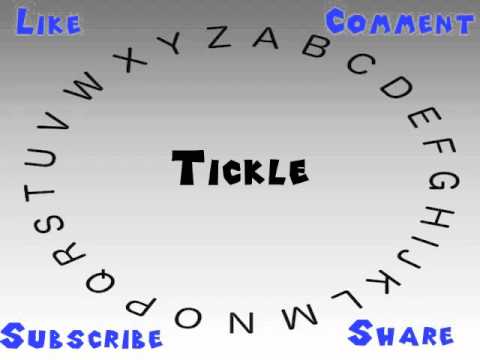 How to Say or Pronounce Tickle - YouTube