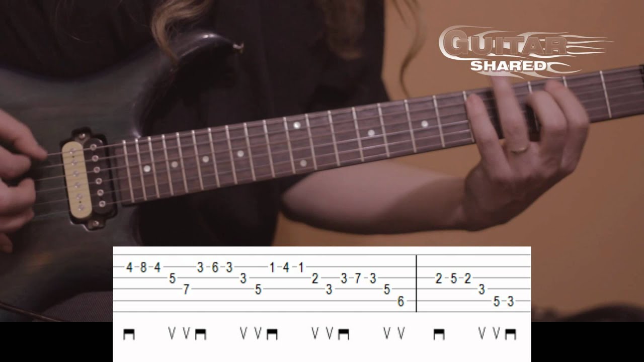 Guitar Shared #19 - Mateus Schaffer - Arpeggio Cascade Effect - YouTube