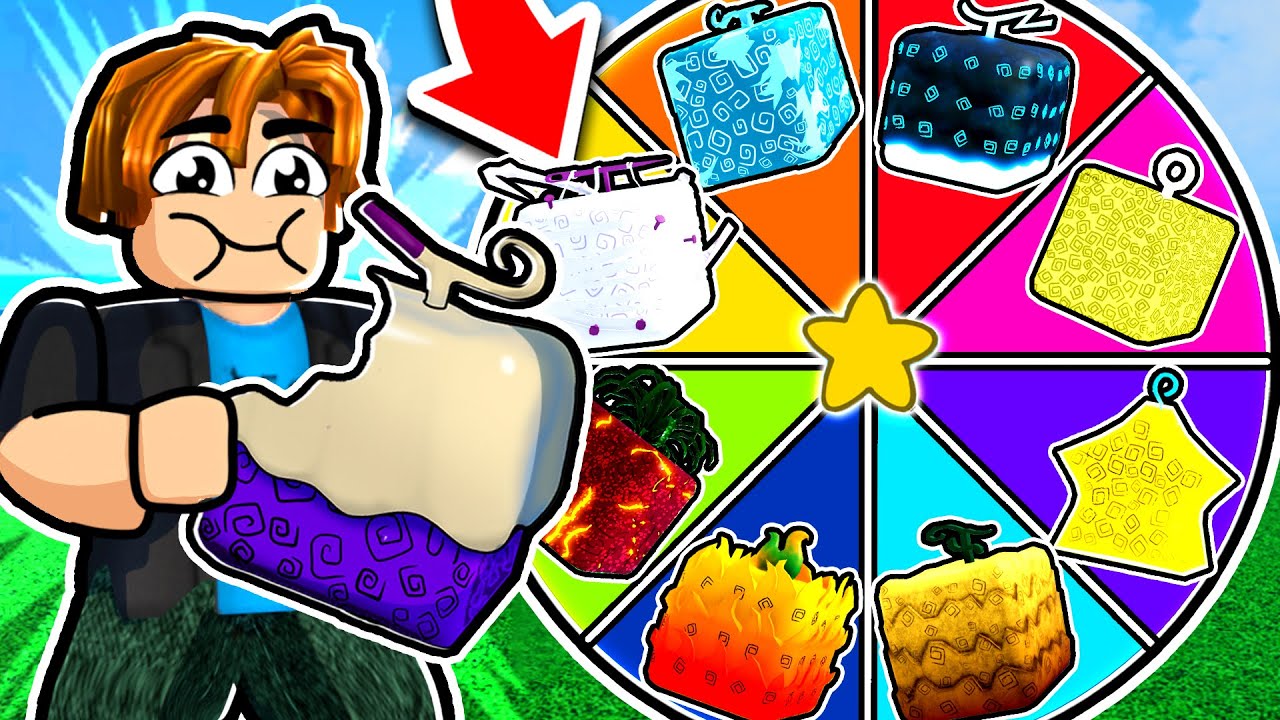 AWAKENED FRUIT WHEEL Picks Our FRUITS In Blox Fruits! - YouTube
