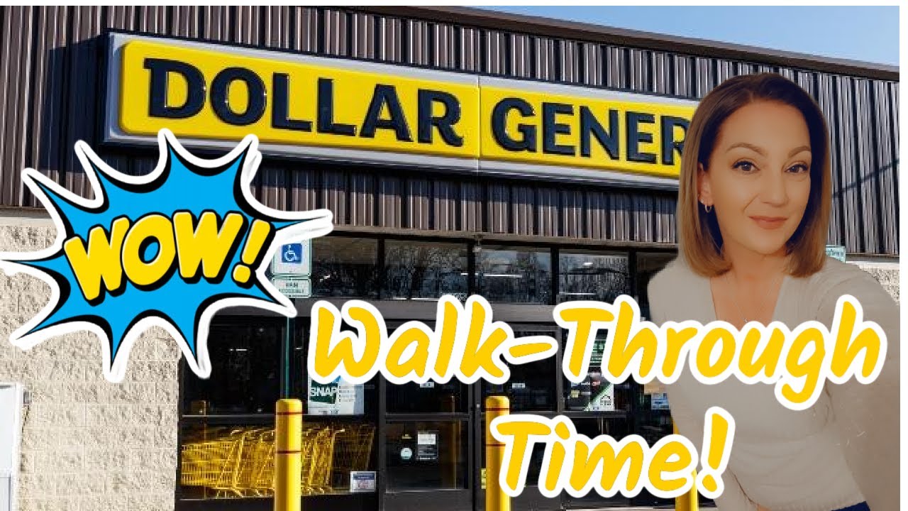 NEW Dollar General Walk-Through! ALL $1 Items! - YouTube