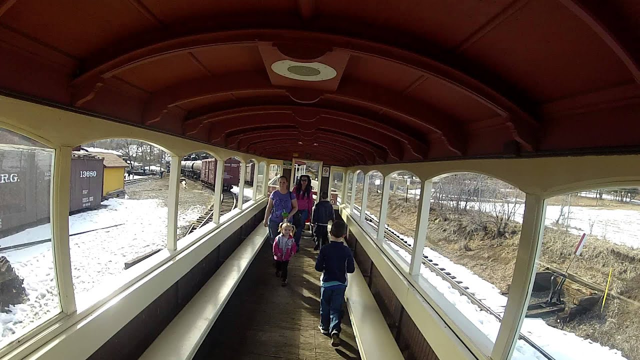 Historic Passenger Train Car Tour Colorado Railroad Museum - YouTube
