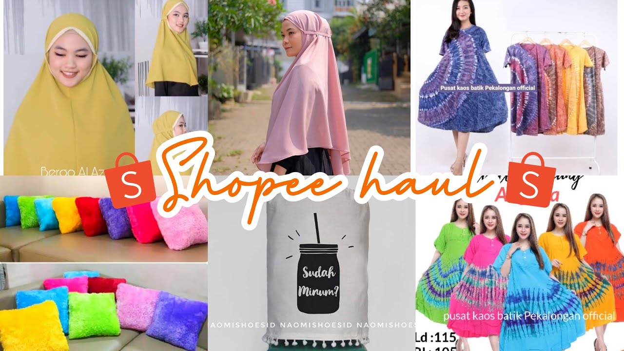 Unboxing | Shopee haul | barang random | harga mulai dari 12ribu aja😲 ...