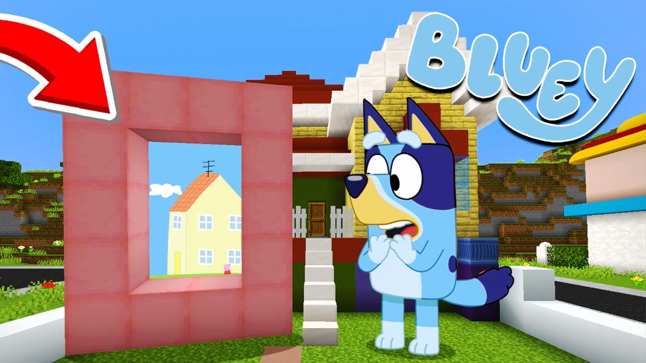 BLUEY CREA un PORTAL a la DIMENSION de PEPPAPIG | Las Aventuras de ...