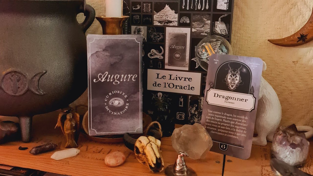 🔮Unboxing du jeu Augure curiosité divinatoires 🔮 - YouTube