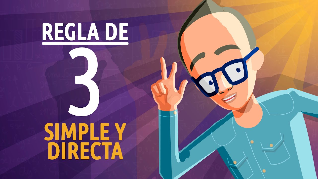 REGLA de TRES SIMPLE DIRECTA, PROPORCIONALIDAD, y EJERCICIOS - YouTube